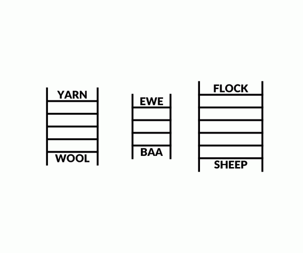 Word Ladder #15-027 | Puzzle On Word Games, Inc