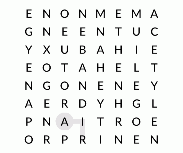 Word Maze #15-082 | Puzzle On Word Games, Inc