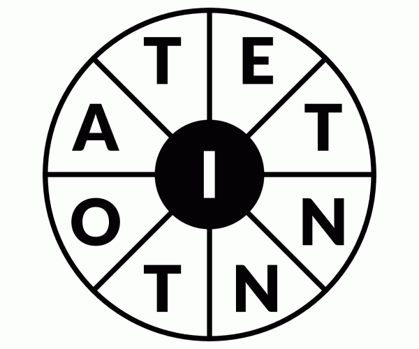 Word Wheel #15-267 | Puzzle On Word Games, Inc