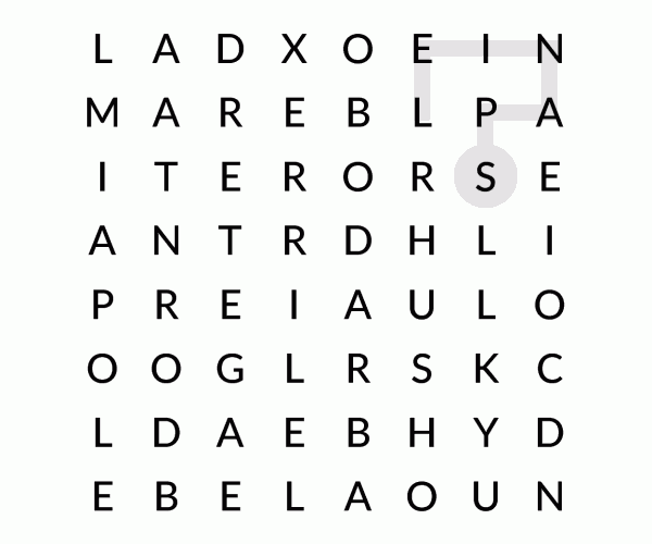 Word Maze #15-287 | Puzzle On Word Games, Inc