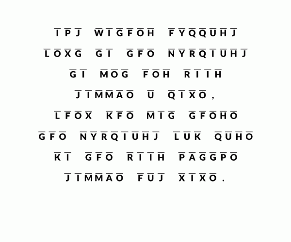 Cryptogram #16-105 | Puzzle On Word Games, Inc