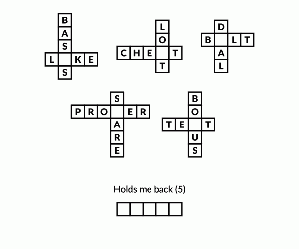 Crossovers #16-180 | Puzzle On Word Games, Inc
