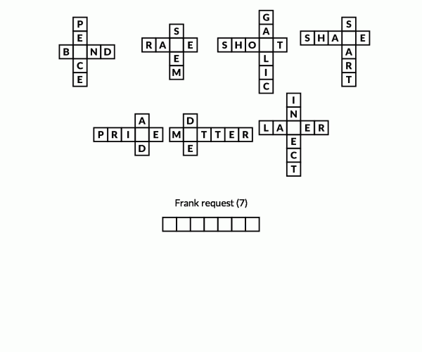Crossovers #17-101 | Puzzle On Word Games, Inc