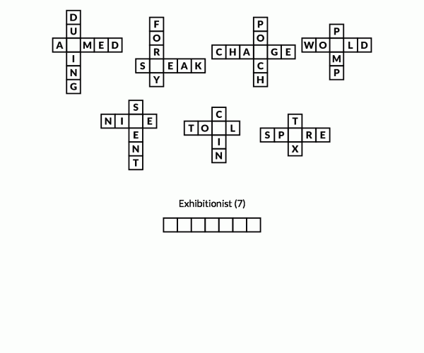 Crossovers #17-175 | Puzzle On Word Games, Inc